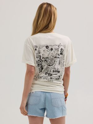 Lee® x HEYDUDE™ Collage Graphic Tee